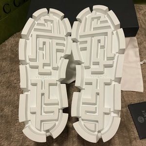 Versace | Shoes | Versace Greca Labyrinth Men Sneakers Eu 47 Us 4 ...